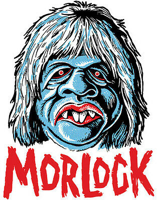 MORLOCK • Iron-On Transfer • Retro MANI-YACK Design!!! • TIME MACHINE ...
